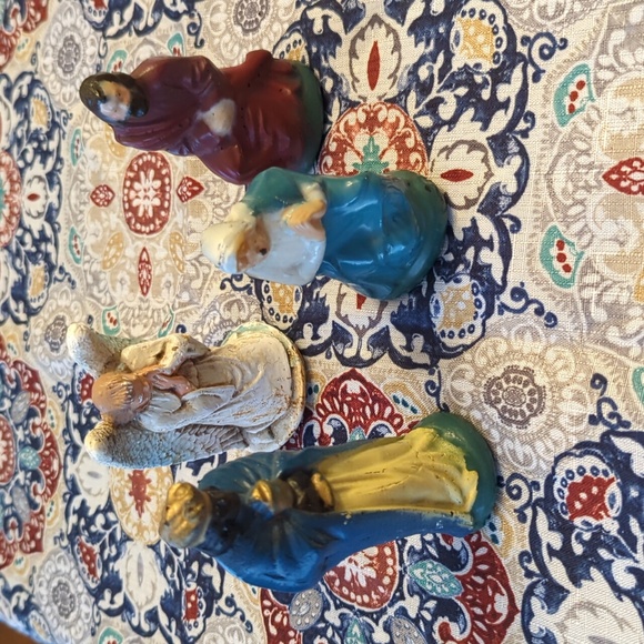 Vintage | Holiday | Vintage Creche Figures | Poshmark
